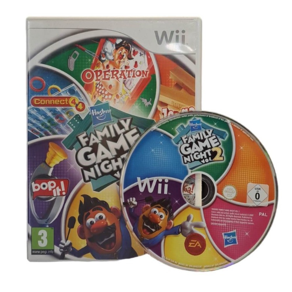 Pre-owned Hasbro: Family Game Night Vol 2 - Wii - Own4Less